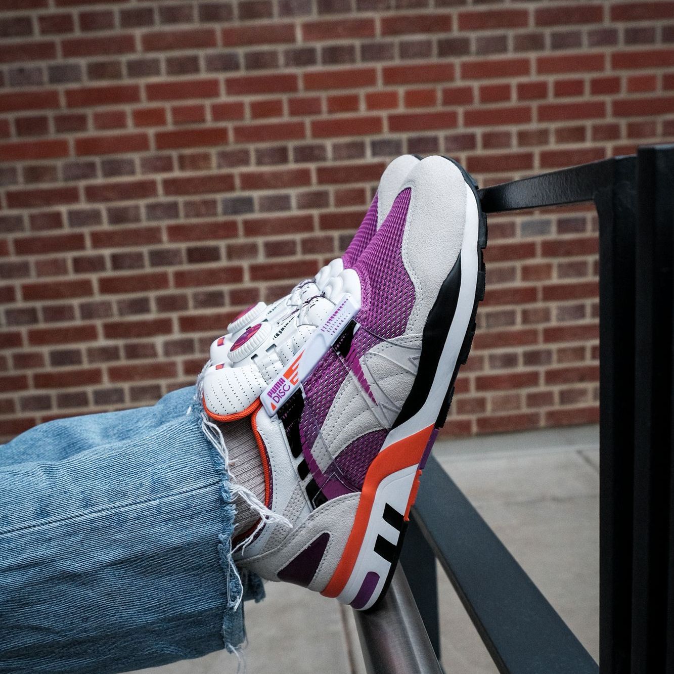 Back to the 1990s: Der PUMA XS 7000 DISC Vintage in white/byzantium